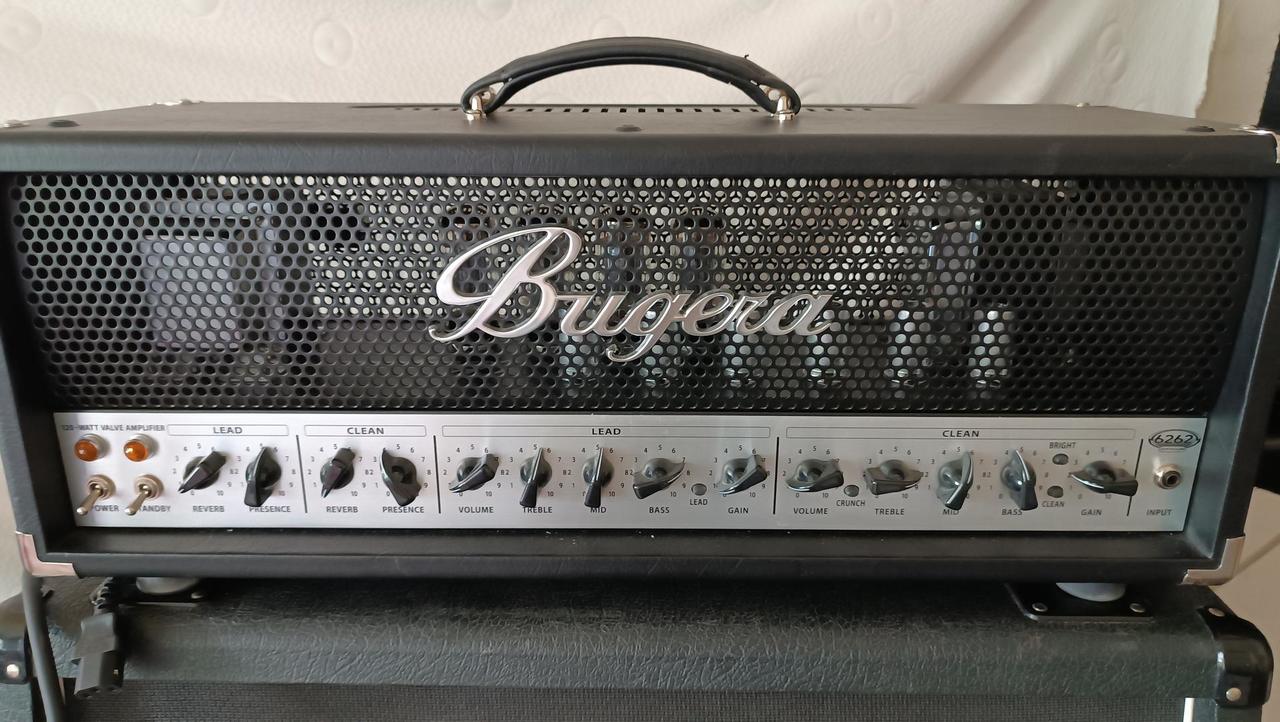 NABÍZÍM Prodám lampový zesilovač Bugera 6262 infinium 120W