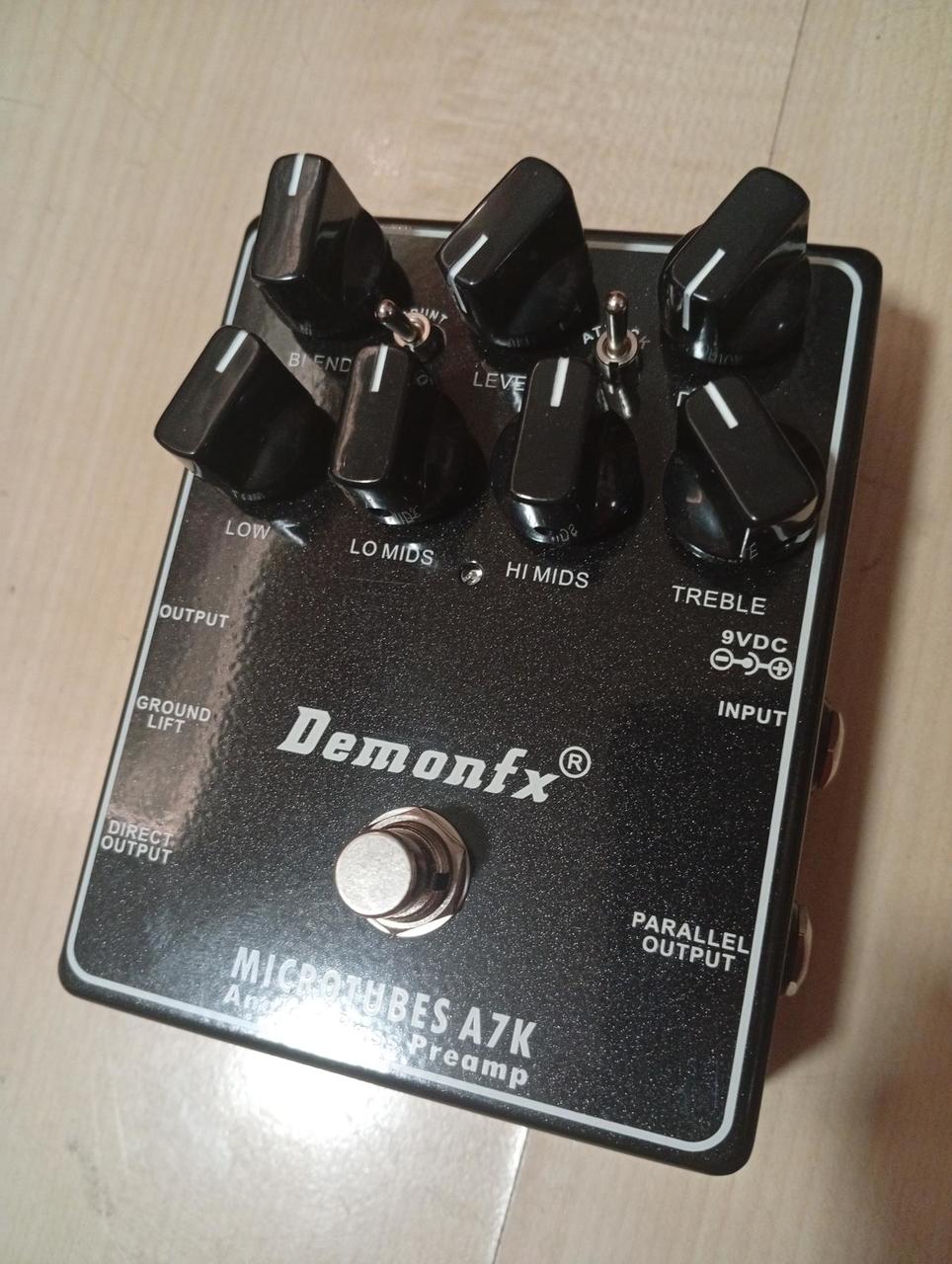 NABÍZÍM DemonFX, Microtubes A7K, bass preamp