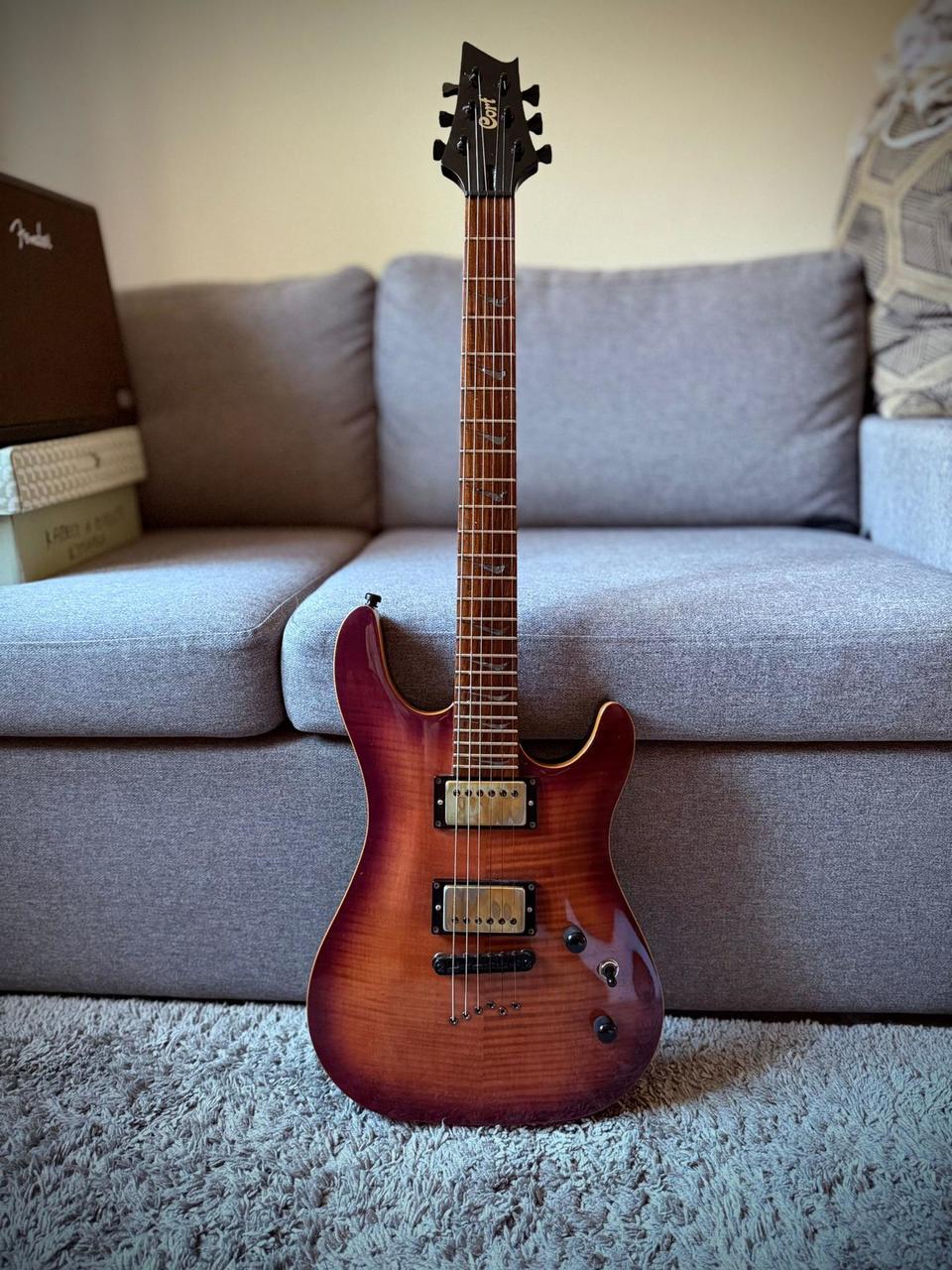 NABÍZÍM Cort KX Custom BB – Bare Knuckle Coldsweat & Nailbomb