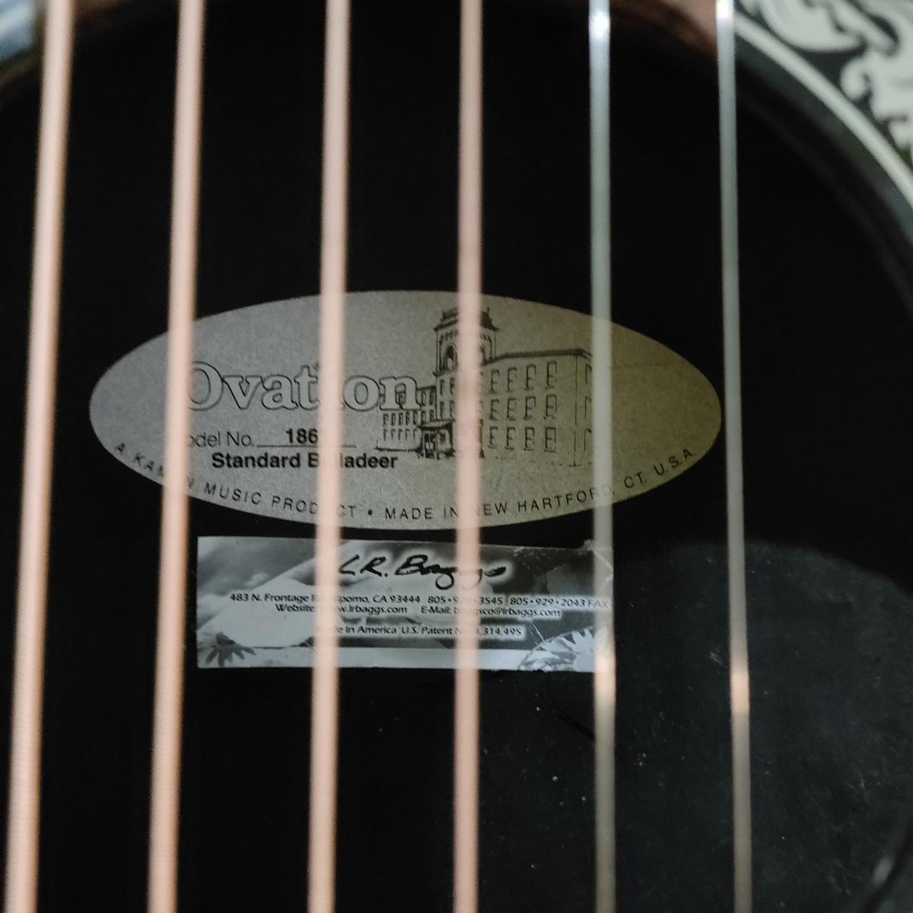 NABÍZÍM Ovation Balladeer 1861 USA