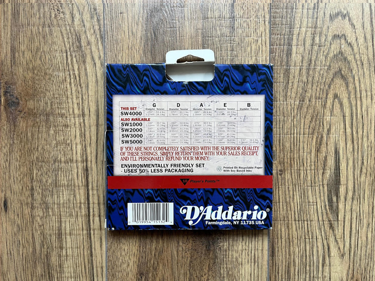 NABÍZÍM D'Addario SLOWOUND SW4000 Nickel .050 - .105 4str bass [REZ]
