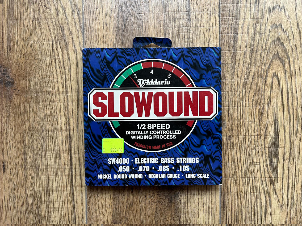 NABÍZÍM D'Addario SLOWOUND SW4000 Nickel .050 - .105 4str bass [REZ]